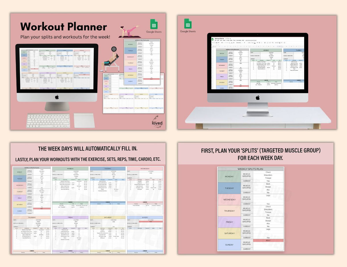 New Year's Bundle | Google Sheets – You are Loved Templates