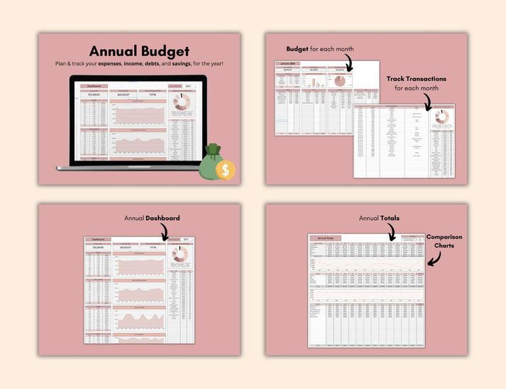 Budgeting Bundle | Google Sheets – You are Loved Templates