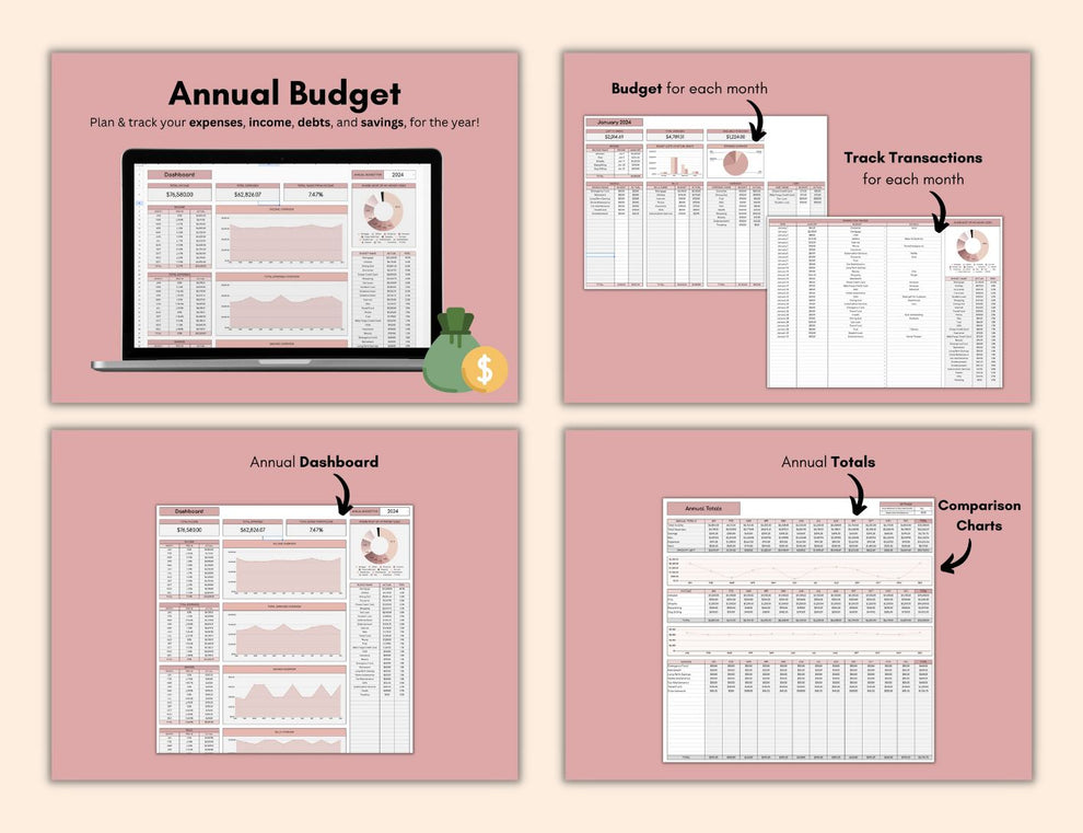 New Year's Bundle | Google Sheets – You are Loved Templates