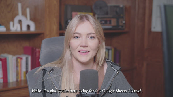 Google Sheets Masterclass | Full Course – You are Loved Templates